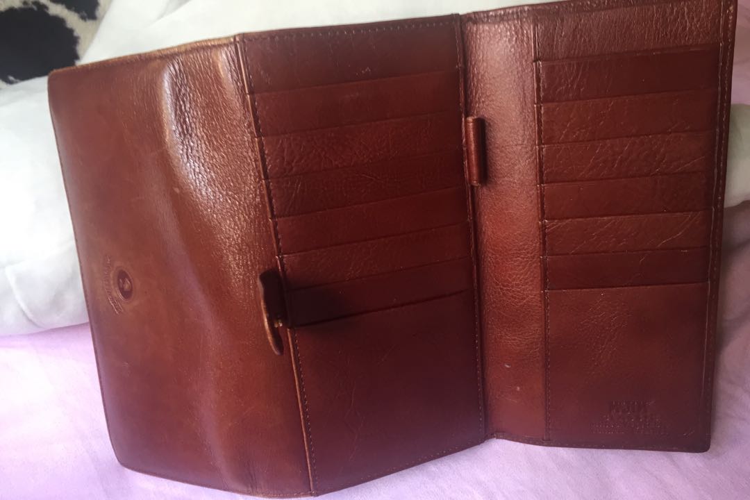 Original McJIM Ladies Long wallet (genuine leather), Women's Fashion ...