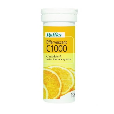 Raffles Vitamin C Effervescent Tablets, Beauty & Personal Care, Foot ...