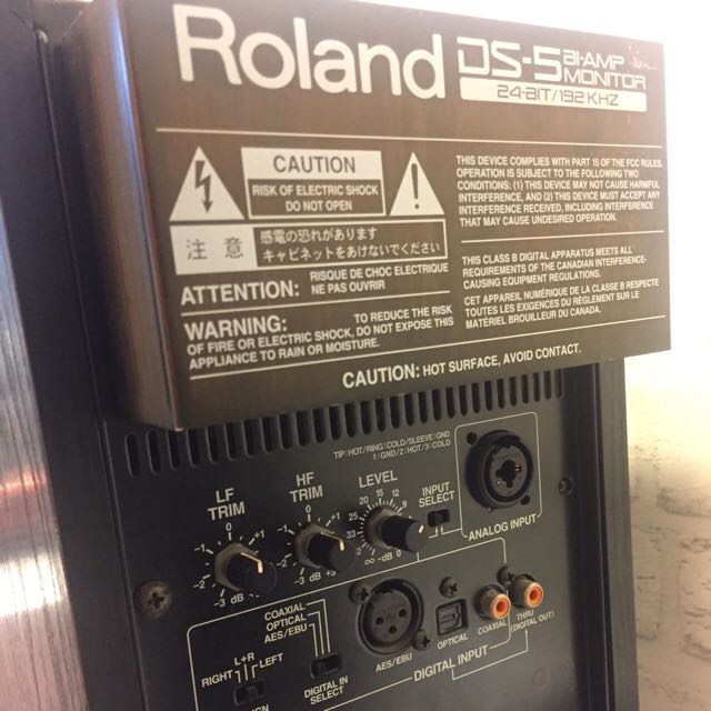 Roland PA Speaker 一對, 音響器材, Soundbar、揚聲器、藍牙喇叭、耳擴 - Carousell