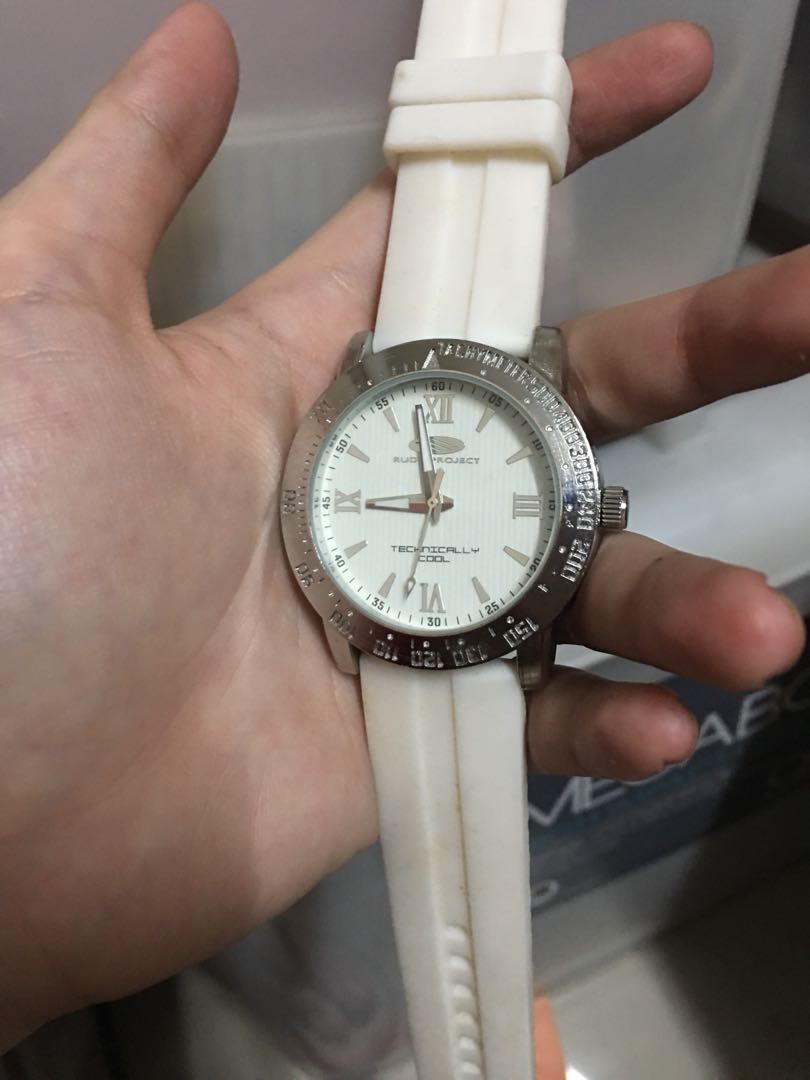 Rudy project white watch, Women's Fashion, Watches & Accessories ...