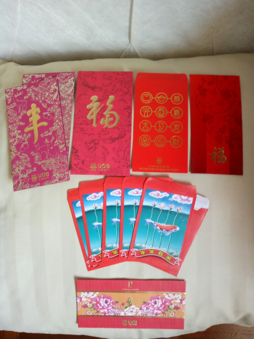 UOB Red Packets (assortment), Everything Else on Carousell