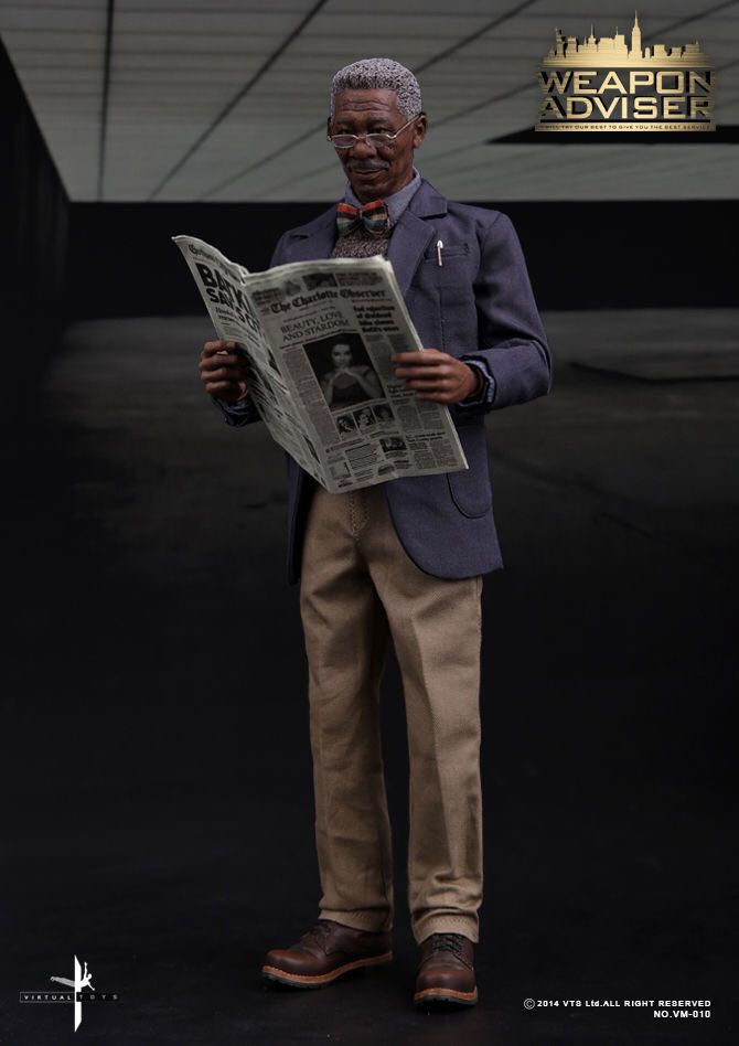 Virtual Toys VTS Weapon Adviser MORGAN FREEMAN 1/6 Figure, 興趣及遊戲, 玩具 ...