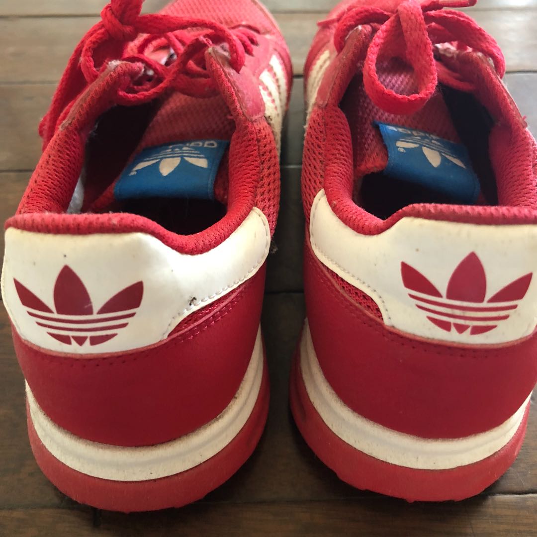 Adidas Originals Red Shoes, Women's Fashion, Footwear, Sneakers on ...