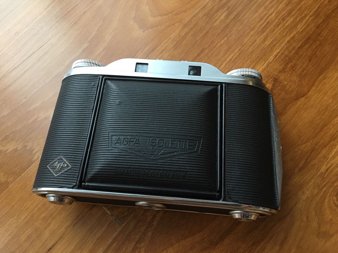 Agfa Isolette III f3.5 75mm Solinar Medium Format 6x6 Compact Vintage ...