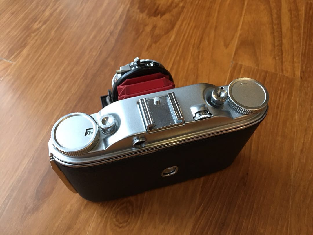 Agfa Isolette III f3.5 75mm Solinar Medium Format 6x6 Compact Vintage ...