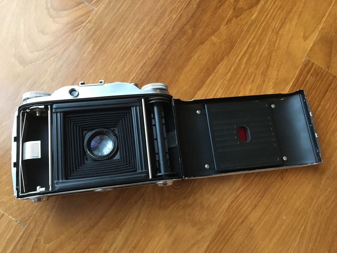 Agfa Isolette III f3.5 75mm Solinar Medium Format 6x6 Compact Vintage ...