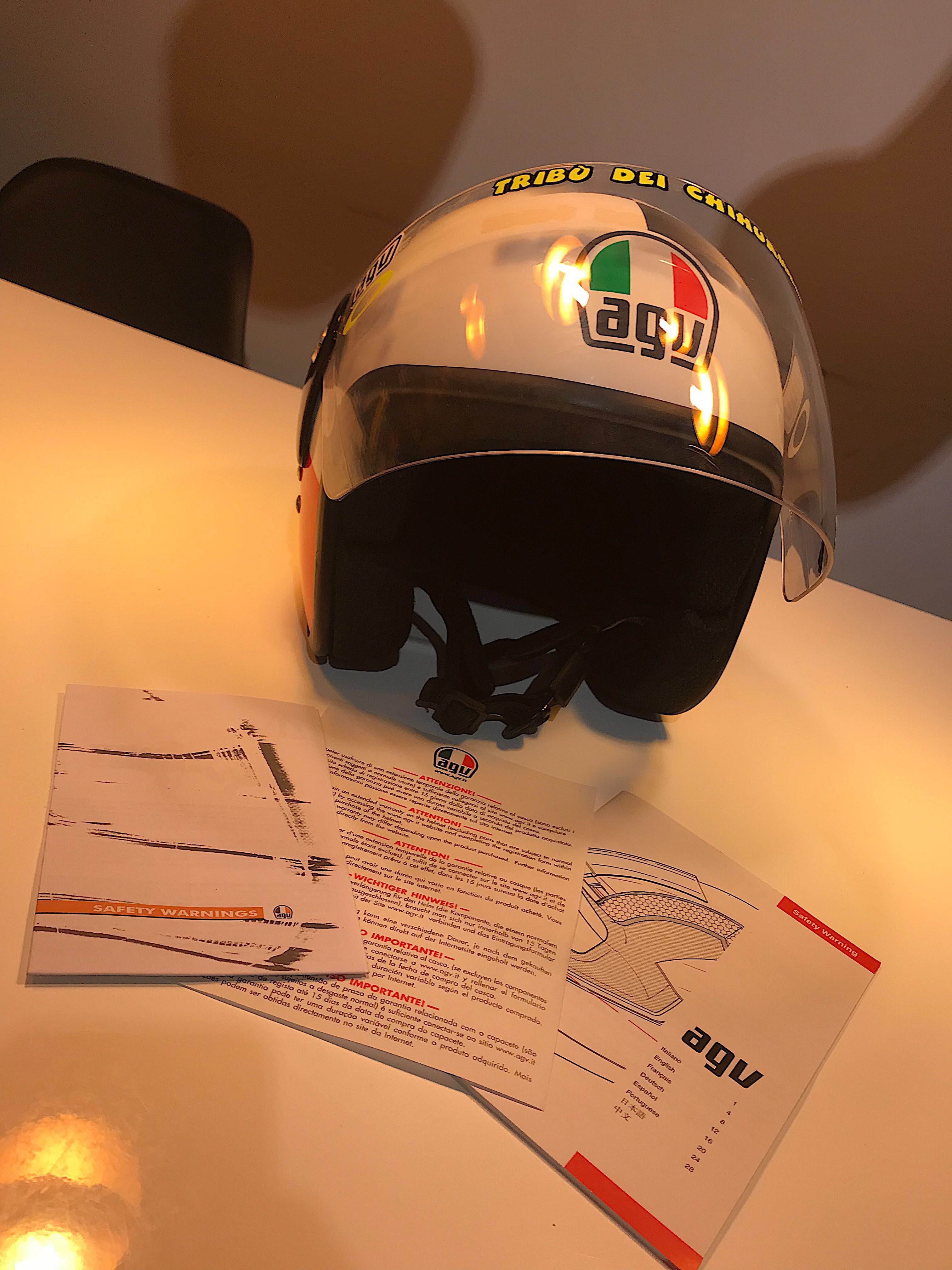 AGV Junior Open Kids Helmet, Motorbikes on Carousell