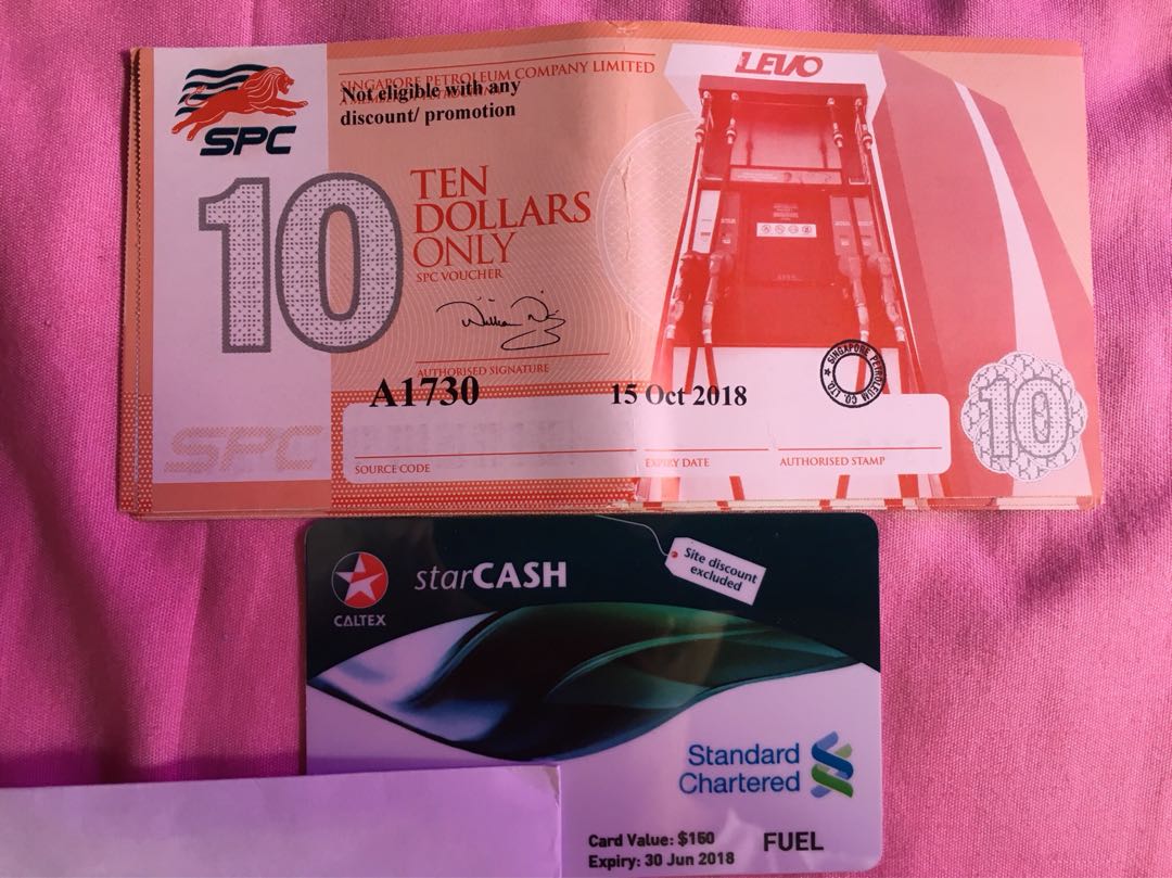 Caltex fuel card / SPC fuel Vouchers, Tickets & Vouchers, Vouchers on ...