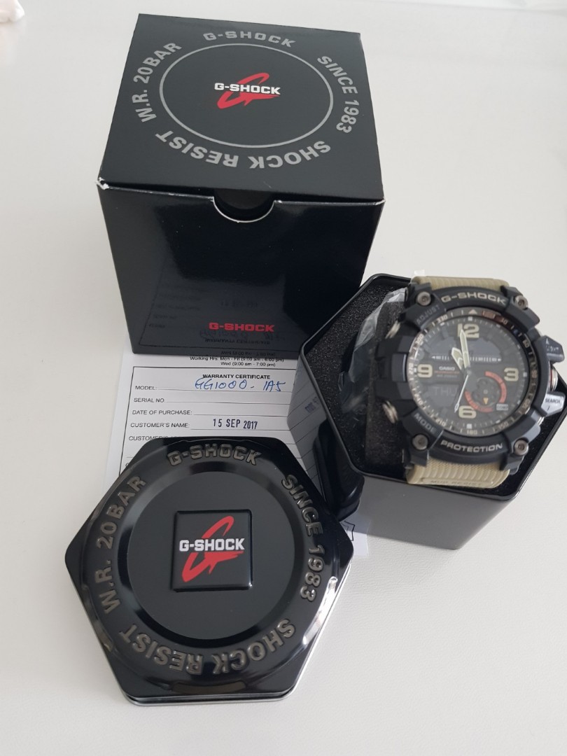 Casio MudMaster G-Shock, Men's Fashion, Watches & Accessories, Watches ...