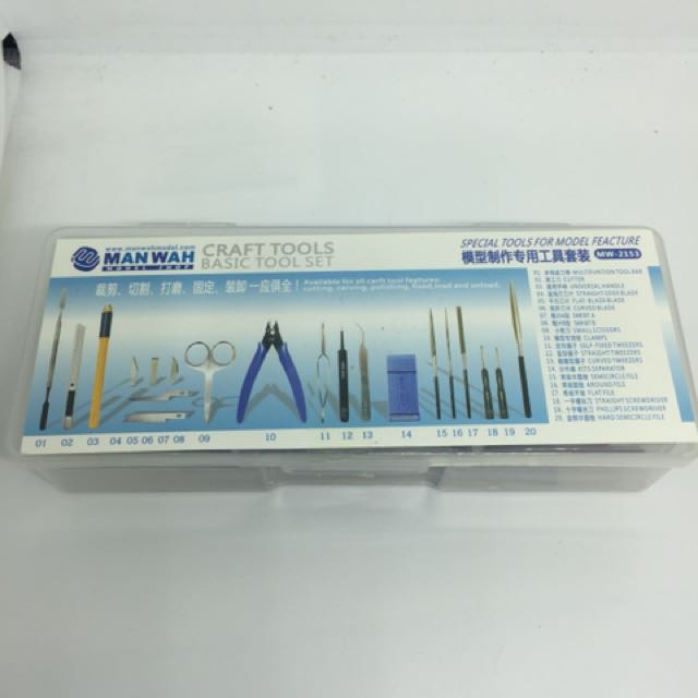 Man Wah craft tools set, Hobbies & Toys, Stationery & Craft, Craft ...