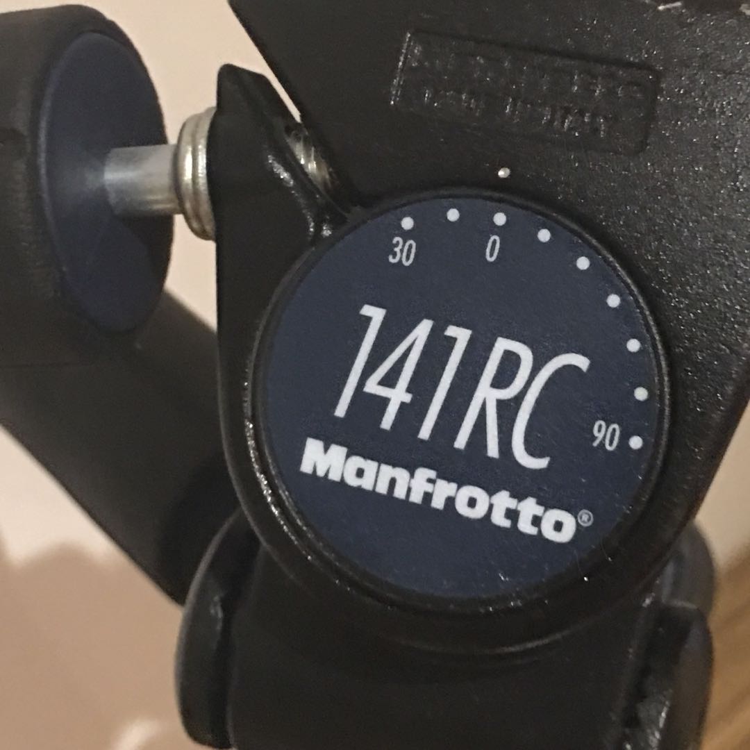 Manfrotto Tripod 190 with 141RC head, Photography, Photography ...
