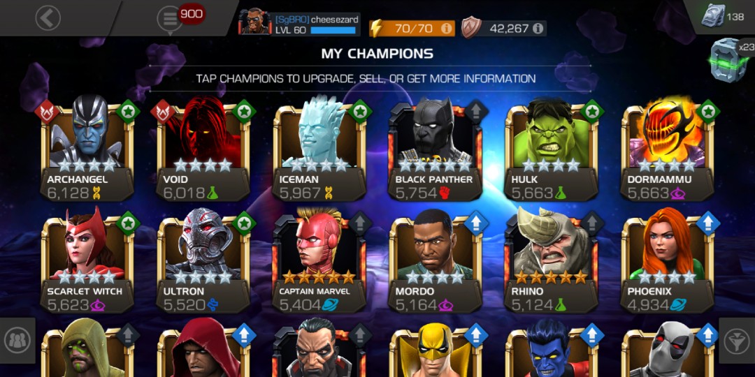 Marvel MCOC Account R5 Blade + Hyperion 5* DUPED, Video Gaming, Gaming ...