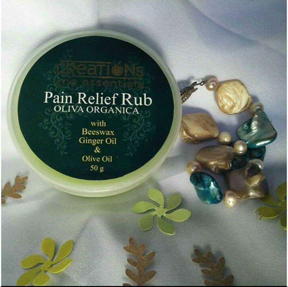 Pain Relief Rub- Oliva Organica, Beauty & Personal Care, Bath & Body ...