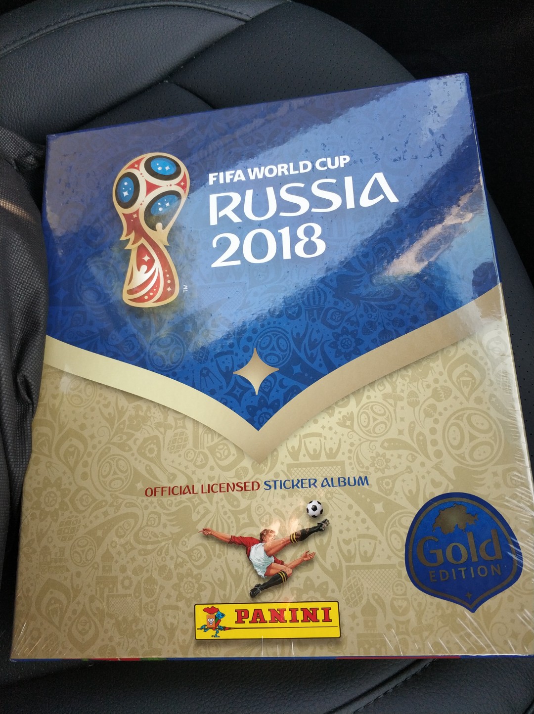 Panini World Cup 2018 gold edition special limited edition hardcover ...