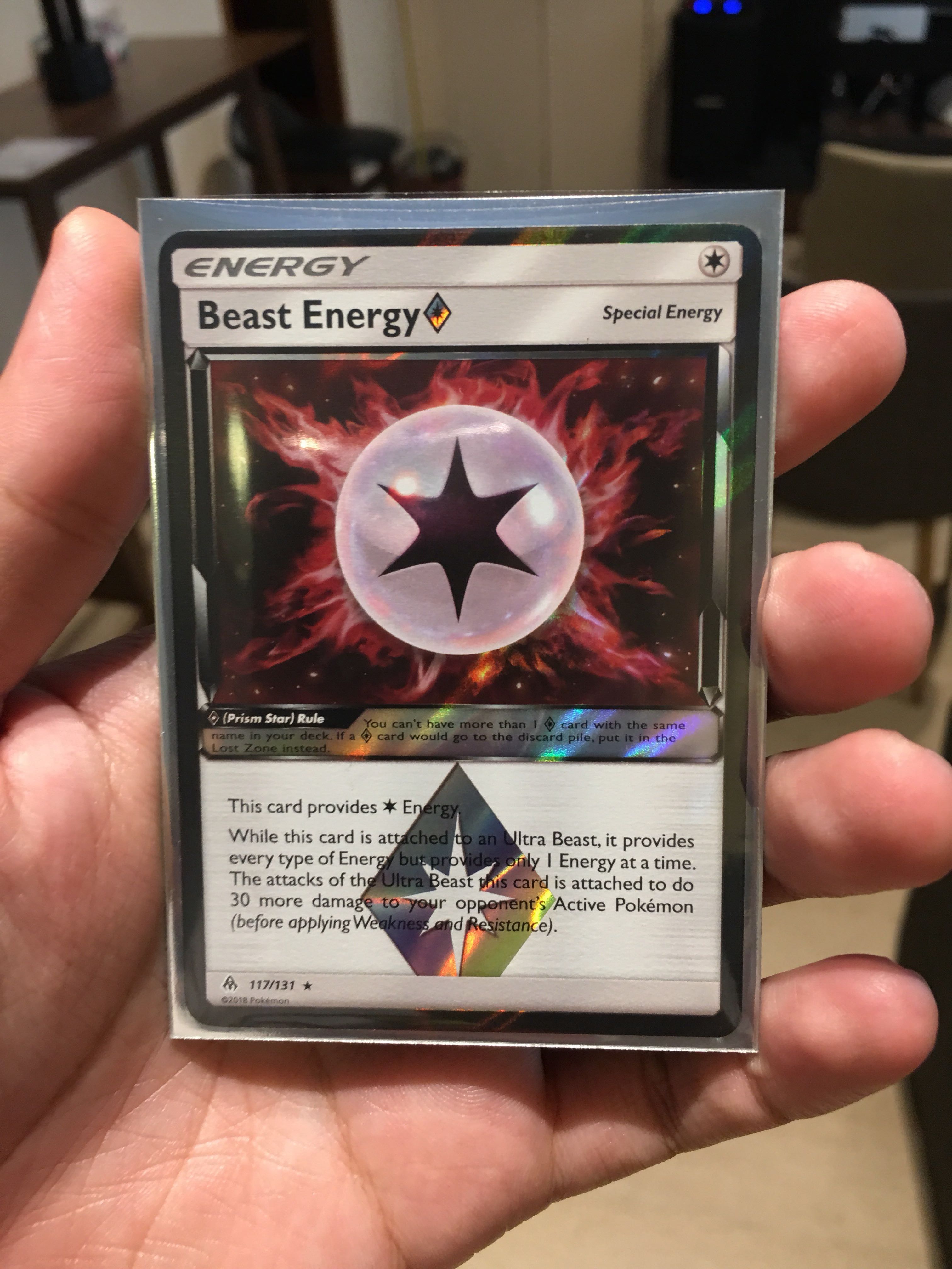 Pokemon Card Beast Energy Prism Star on Carousell