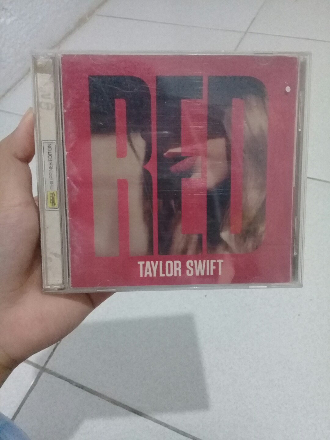 Red Taylor Swift Album with free posters, Hobbies & Toys, Music & Media ...