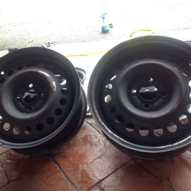 Rim besi 15", Auto Accessories on Carousell