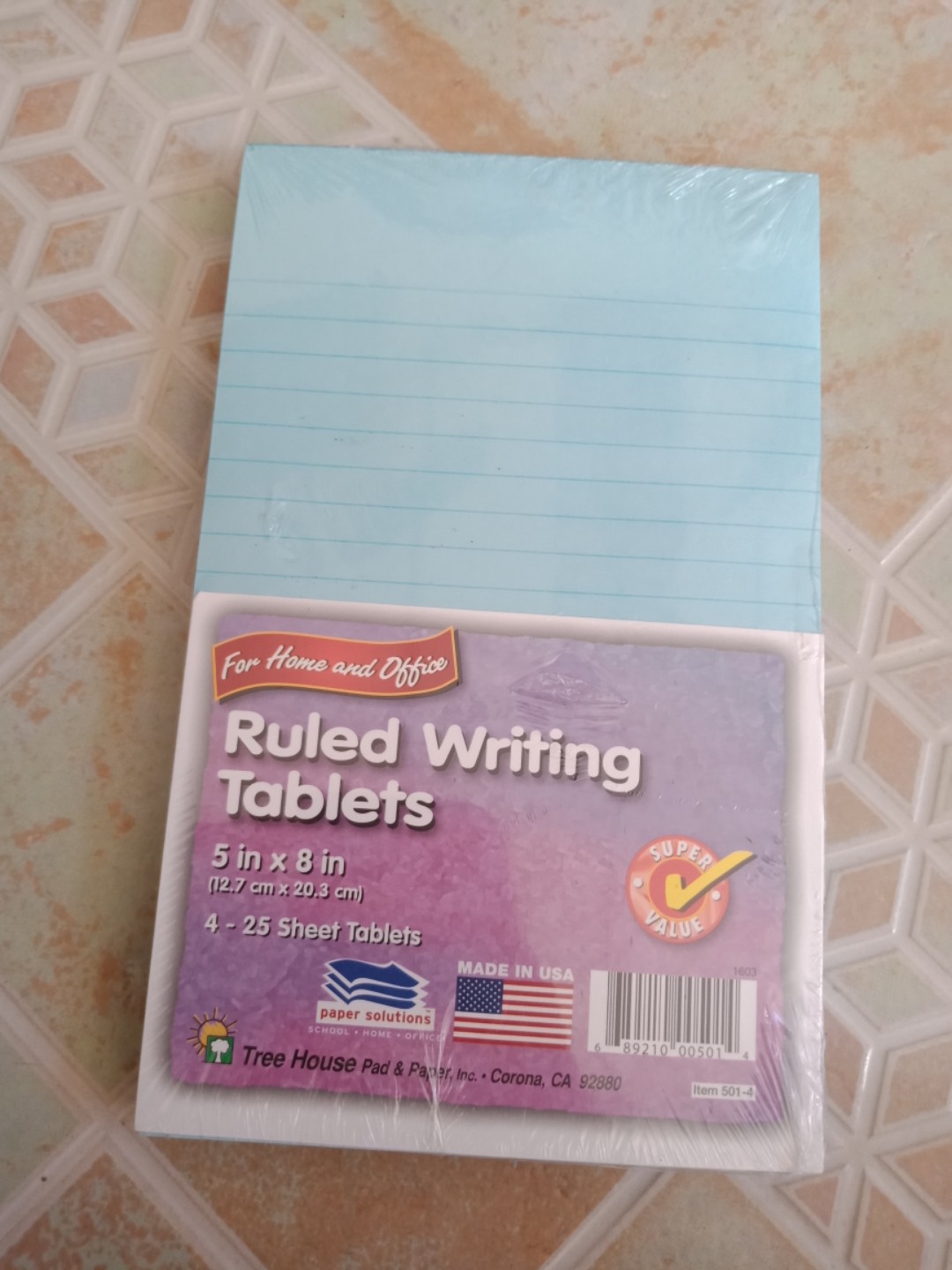 Ruled Writing Tablets, Hobbies & Toys, Stationary & Craft, Other ...