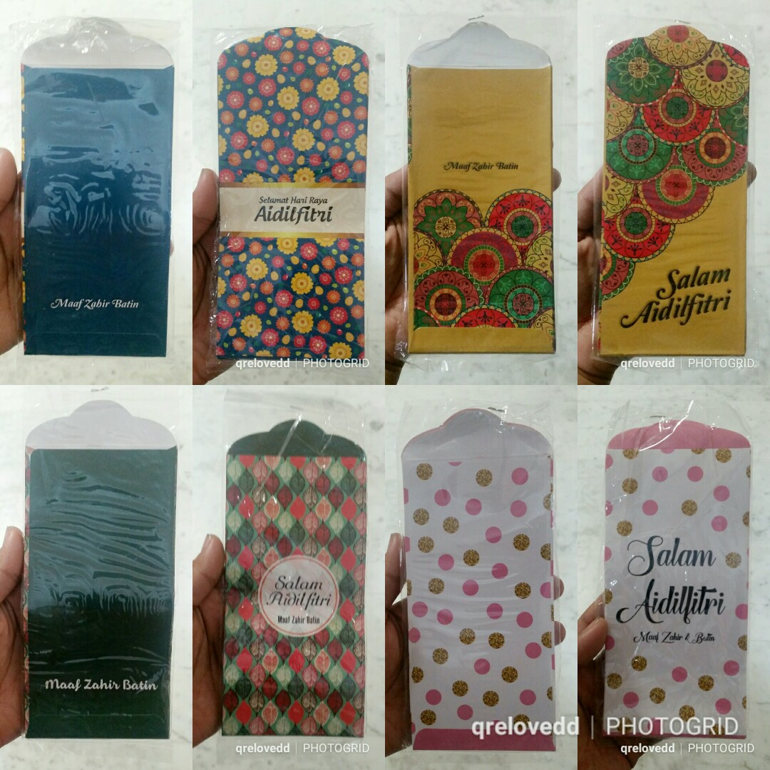 Sampul Duit Raya Money Envelope Green Packets, Women's Fashion, Dresses ...