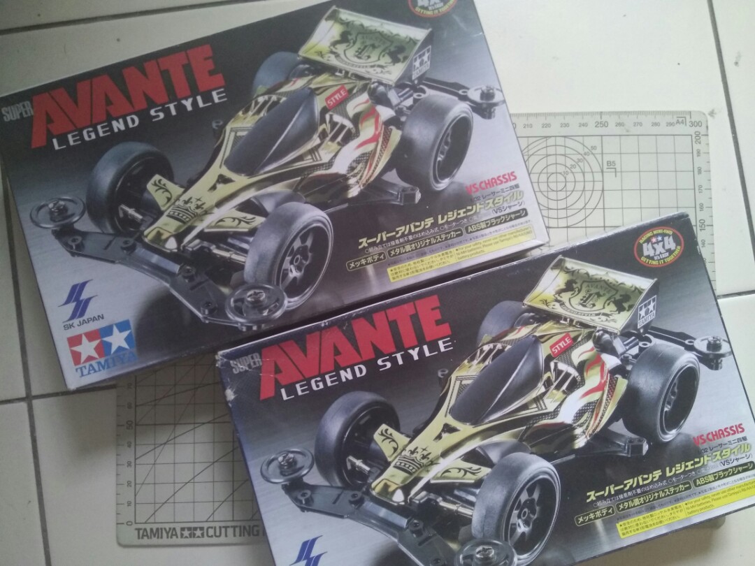 Tamiya Avante Legend Gold & Silver, Hobbies & Toys, Toys & Games on ...