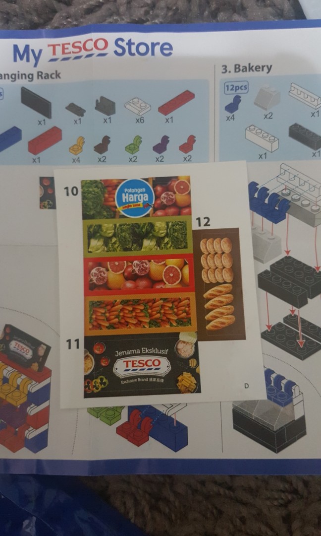 Tesco lego limited edition sedap corner, Hobbies & Toys, Toys & Games ...