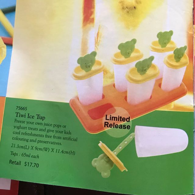 Tupperware Tiwi Ice Tup, TV & Home Appliances, Kitchen Appliances ...