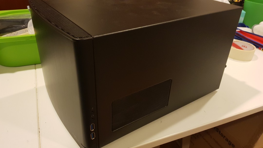 Fractal Node 304 Black Casing Computers And Tech Parts And Accessories Networking On Carousell