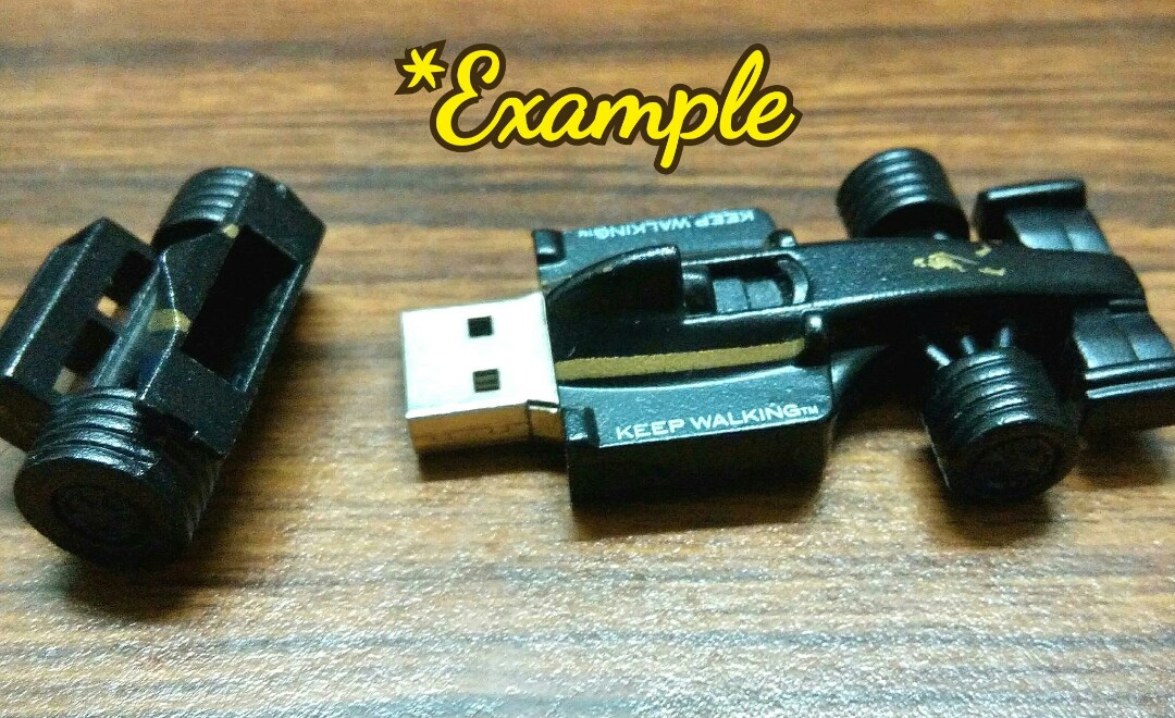 Johnnie Walker USB Drive 4GB CHROME SILVER Limited Edition F1 Car ...