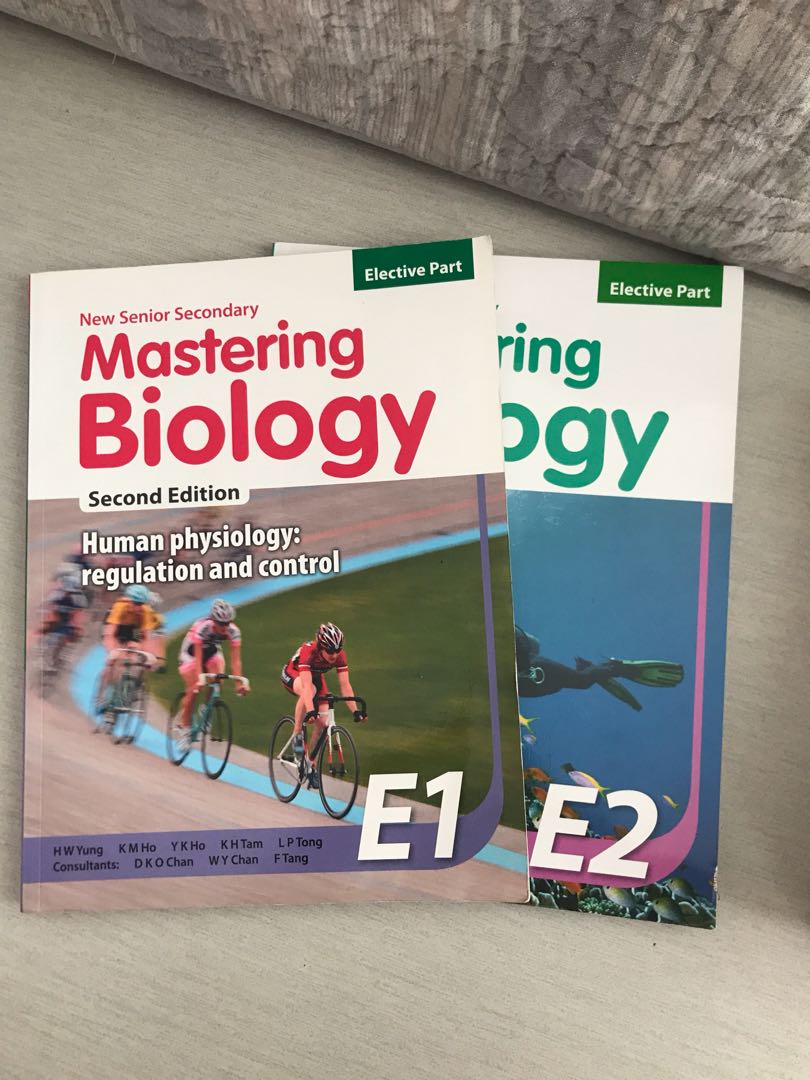 Mastering Biology E1/E2, 興趣及遊戲, 書本 & 文具, 教科書 - Carousell