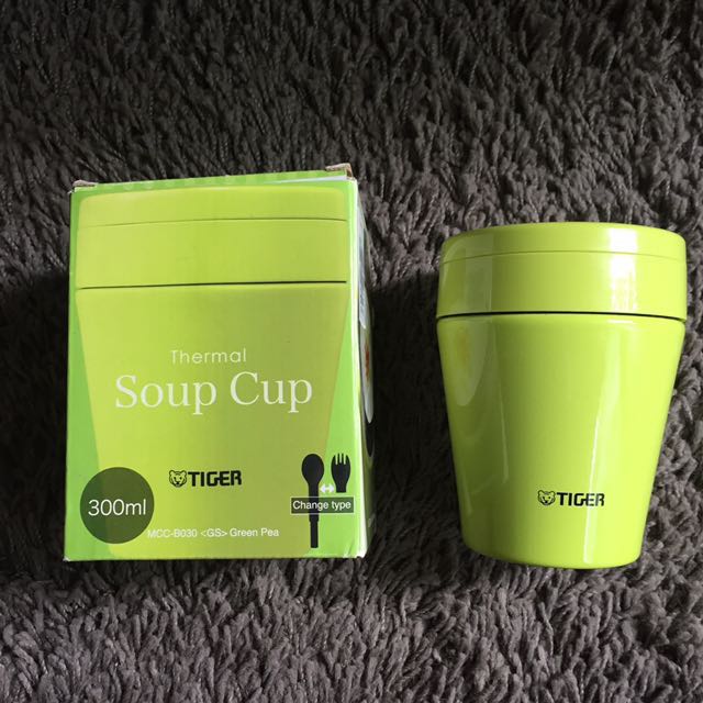 Tiger Thermal Soup Cup 300 ml, TV & Home Appliances, Kitchen Appliances ...
