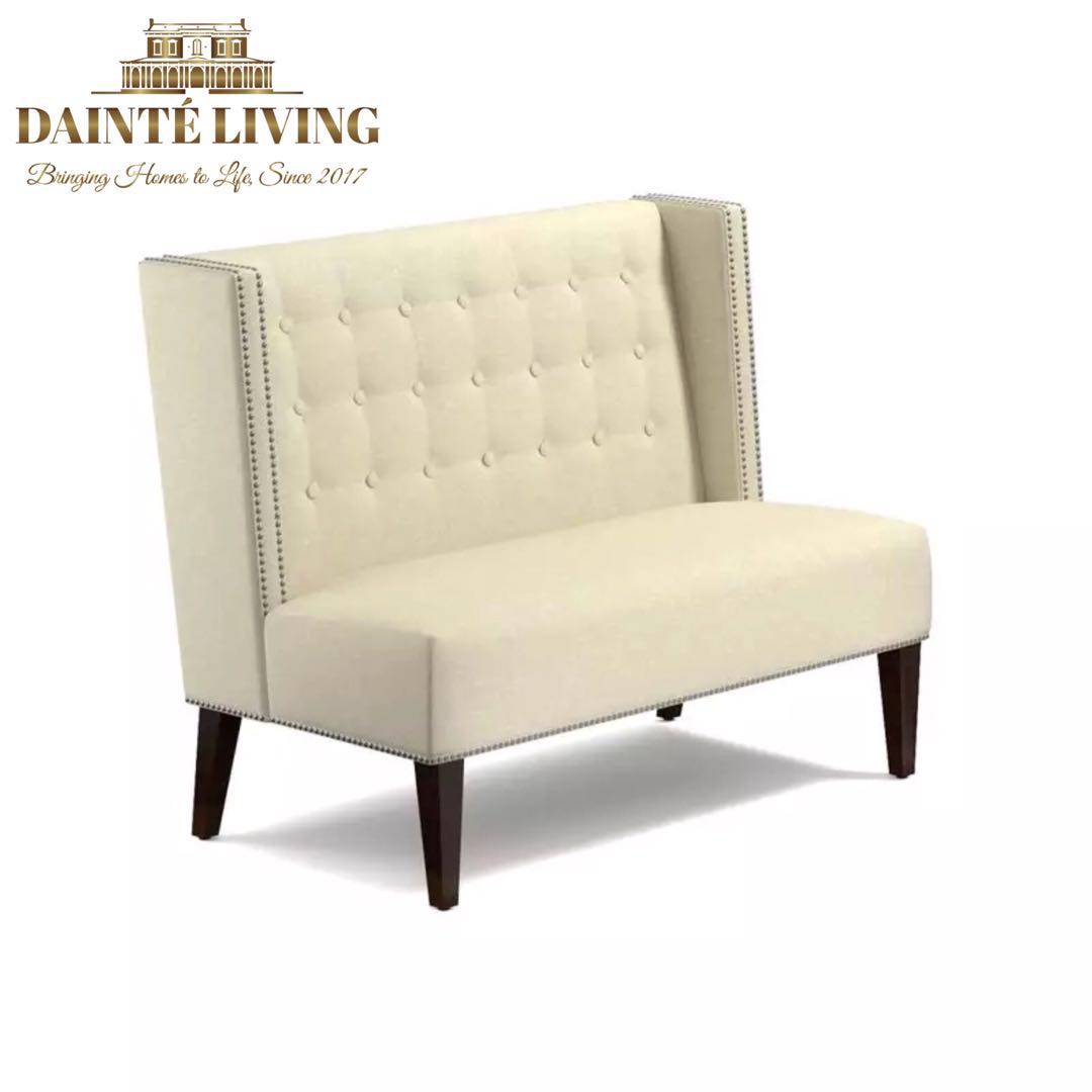Bespoke | High Back Dining Bench, Furniture & Home Living, Furniture ...