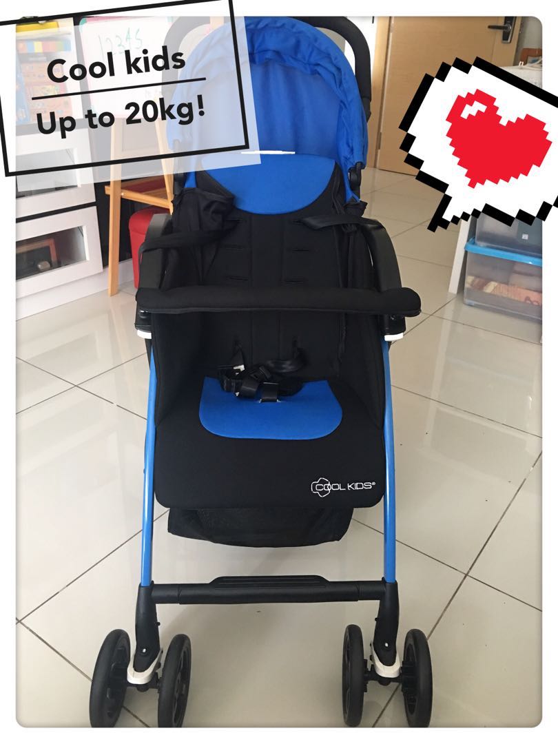 Cool kids Blue stroller for up to 20kg!, Babies & Kids, Infant Playtime ...