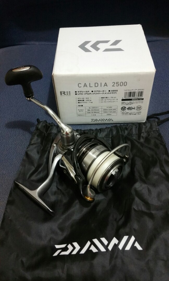 Daiwa Caldia 2500, Sports Equipment, Fishing on Carousell