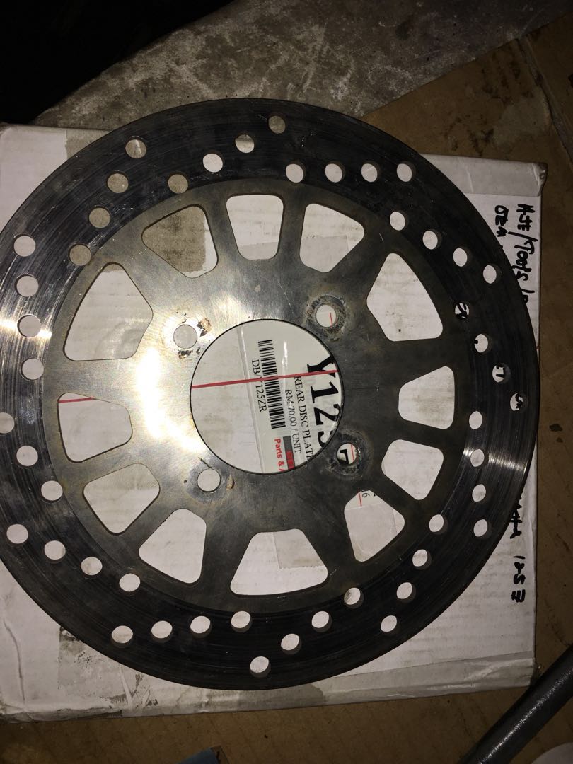 Disc brake original Yamaha Lc brand sunstar, Auto Accessories on Carousell