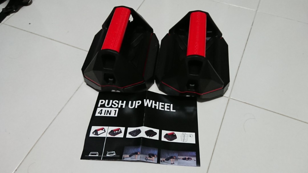 Domyos Push-Up Wheel, Sports Equipment, Exercise & Fitness, Cardio ...