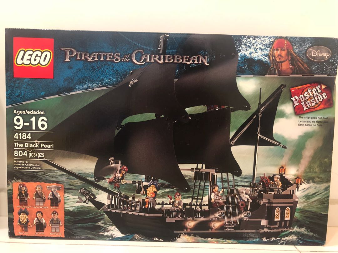 Lego 4184 The black pearl, Hobbies & Toys, Toys & Games on Carousell