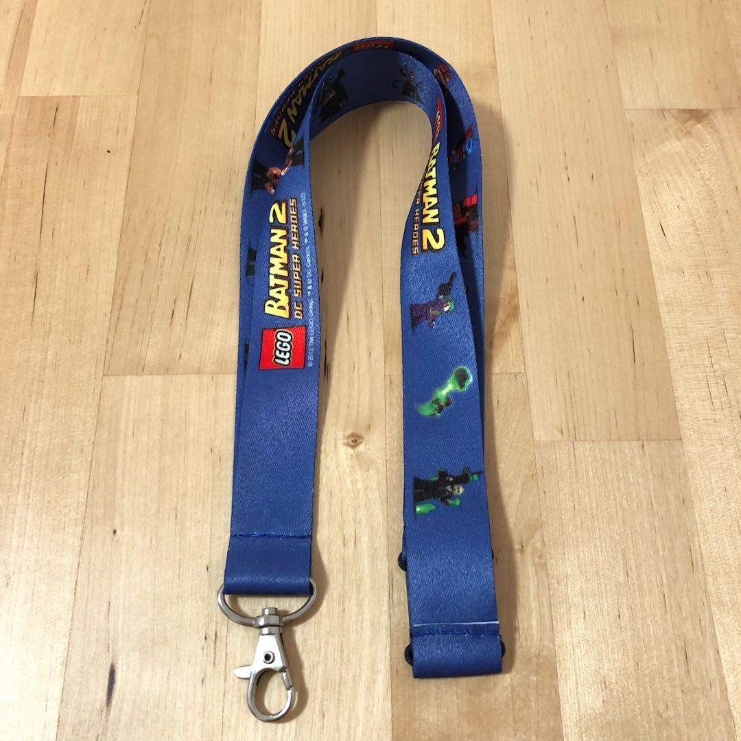 LEGO Batman 2 "DC Super Heroes" Lanyard, Hobbies & Toys, Toys & Games ...