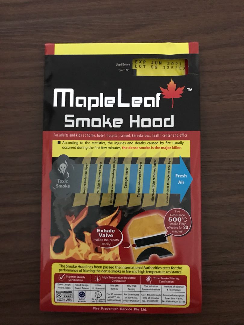 Maple leaf Smoke hood, Everything Else on Carousell