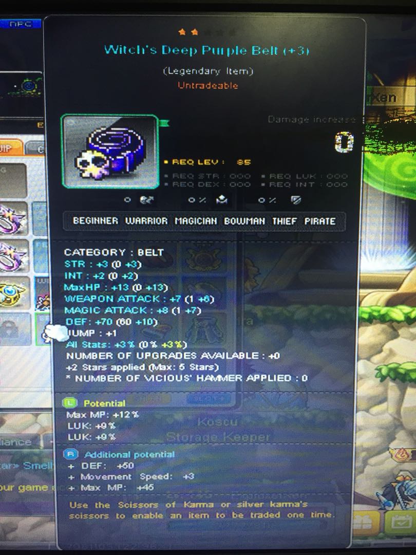 Maplestory Items, Video Gaming, Video Game Consoles, Others on Carousell