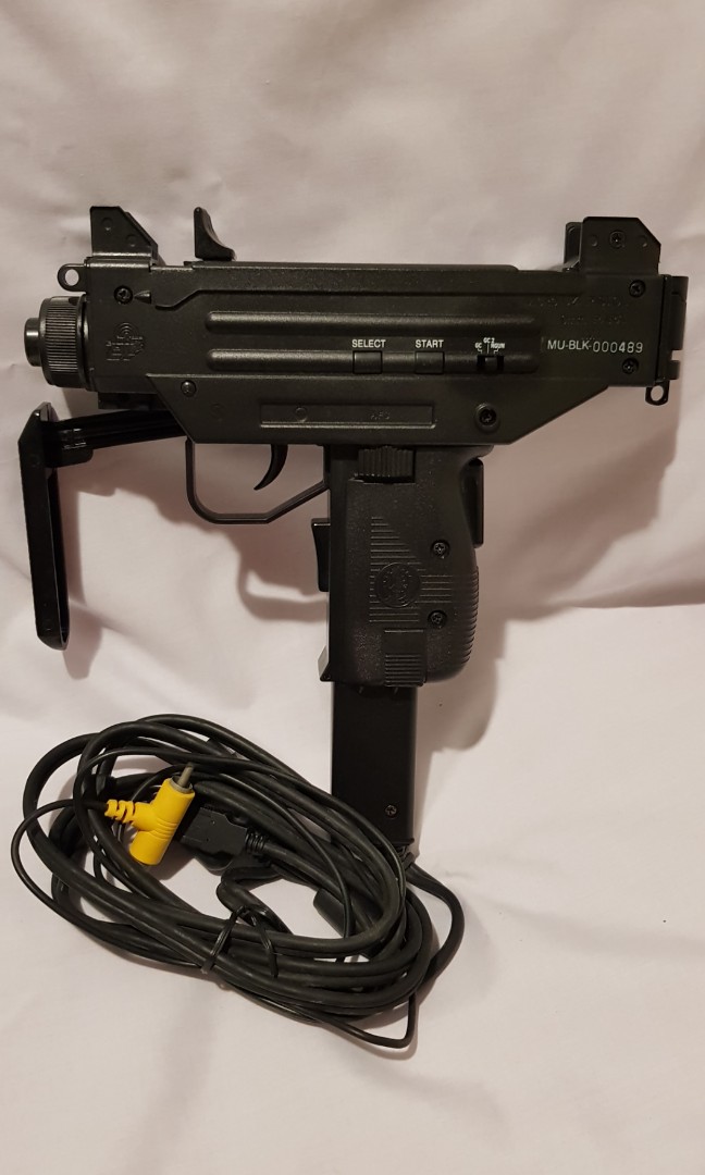 Micro Uzi toy gun for PS PS2 GUNCON, Hobbies & Toys, Toys & Games on ...