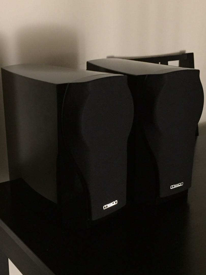 Mission 790 bookshelf speakers in Piano Black, Audio, Soundbars ...