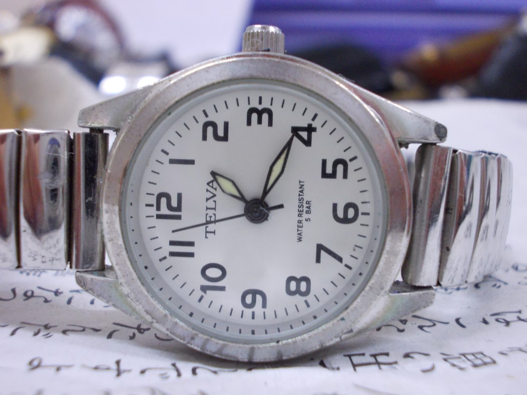 Original Telva watch japan, Women's Fashion, Watches & Accessories ...