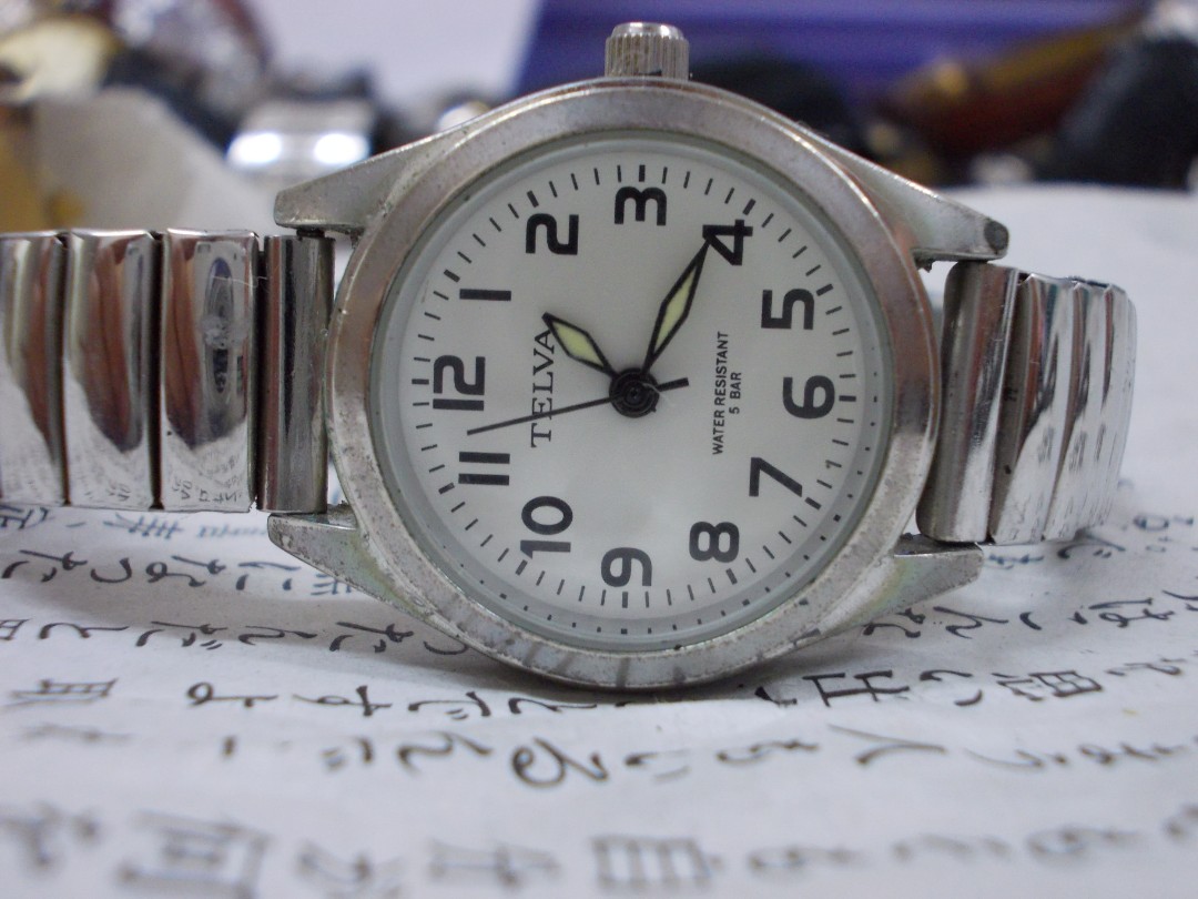 Original Telva watch japan, Women's Fashion, Watches & Accessories ...