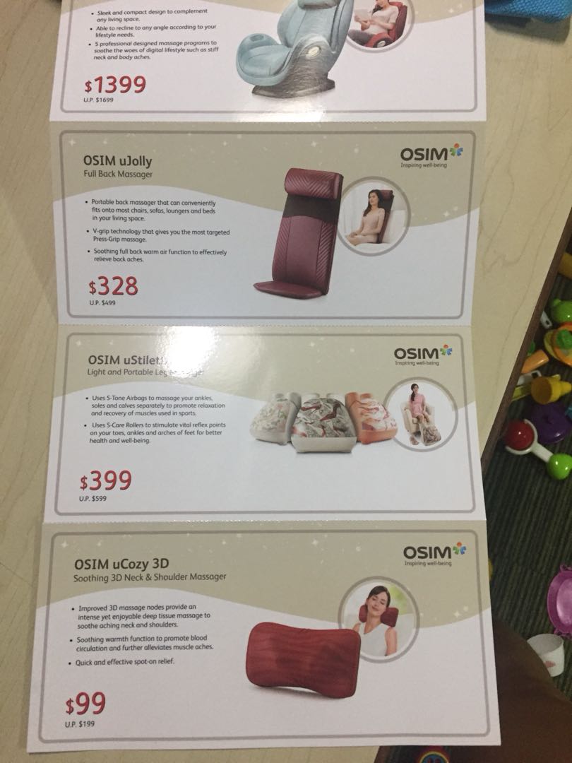 Osim, Everything Else on Carousell