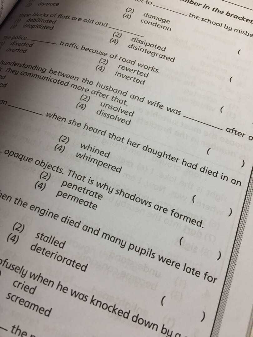 p6 english grammar & vocabulary worksheets assessment book, Hobbies ...