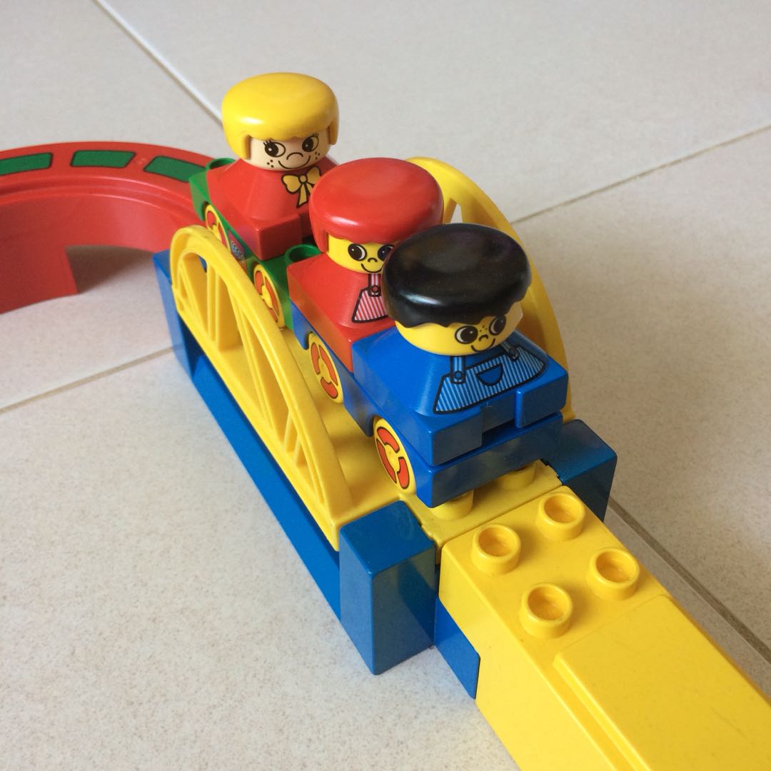 Preloved Lego Duplo Monorail Tracks, Hobbies & Toys, Toys & Games on ...