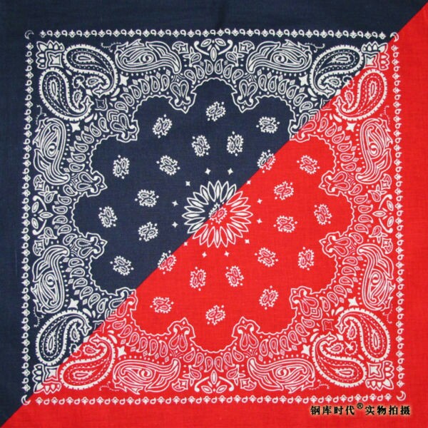Red and blue bandana, Women's Fashion, Watches & Accessories, Hair ...