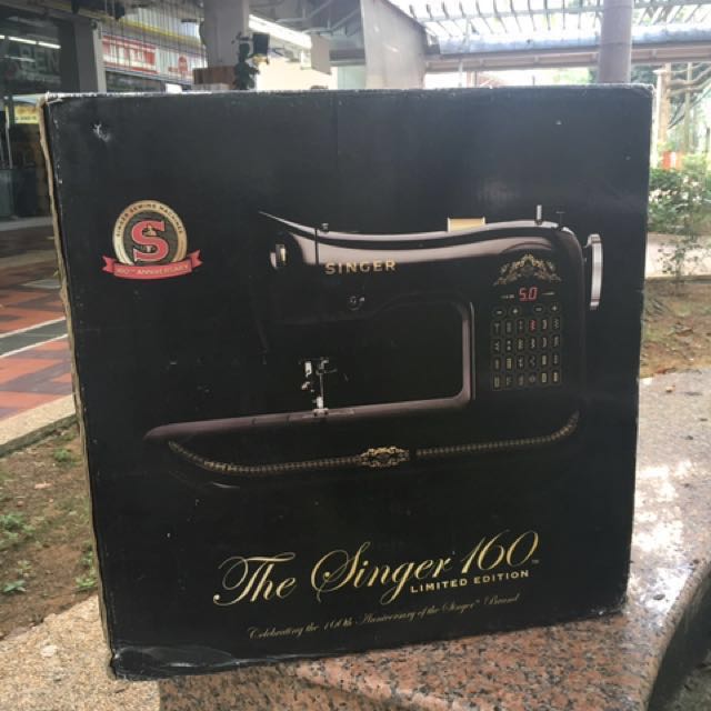 [SAVE $250] SINGER 160th ANNIVERSARY LIMITED EDITION, Hobbies & Toys ...