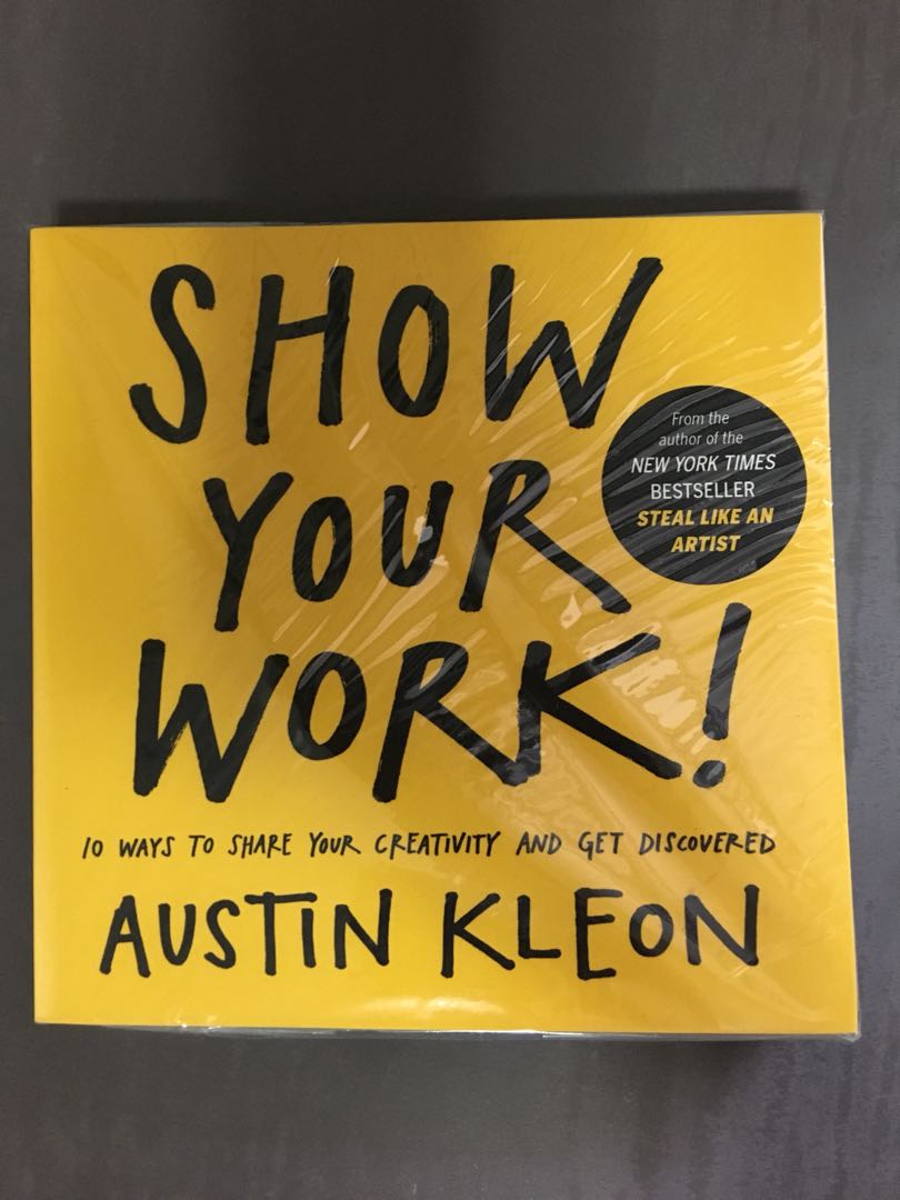 Show your work! Austin Kleon, Hobbies & Toys, Books & Magazines ...