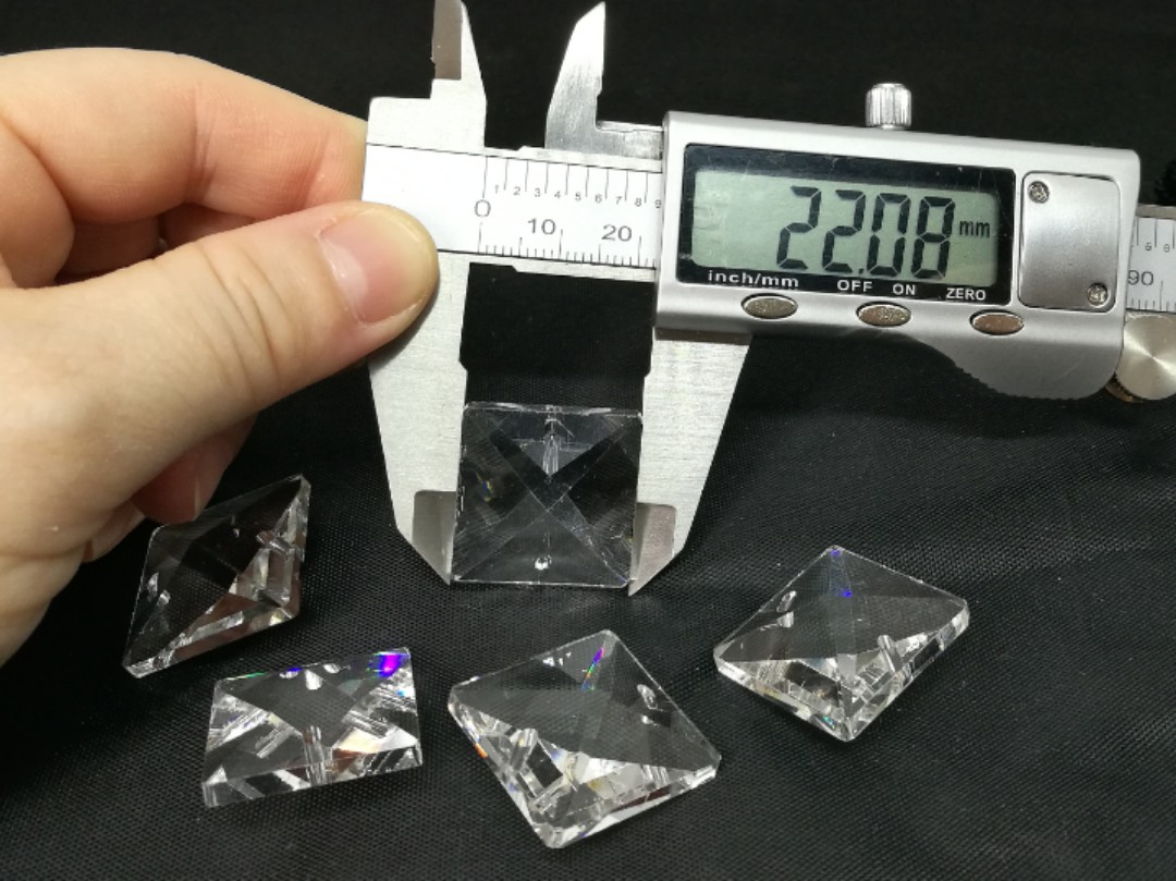 Square Crystal Glass, Hobbies & Toys, Stationery & Craft, Craft ...
